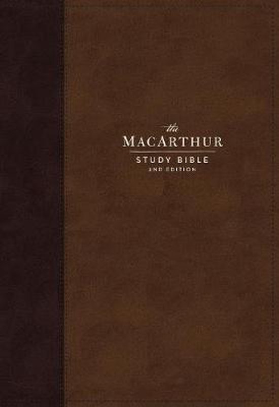NKJV, MacArthur Study Bible, 2nd Edition, Leathersoft, Brown, Thumb Indexed, Comfort... | bol.com