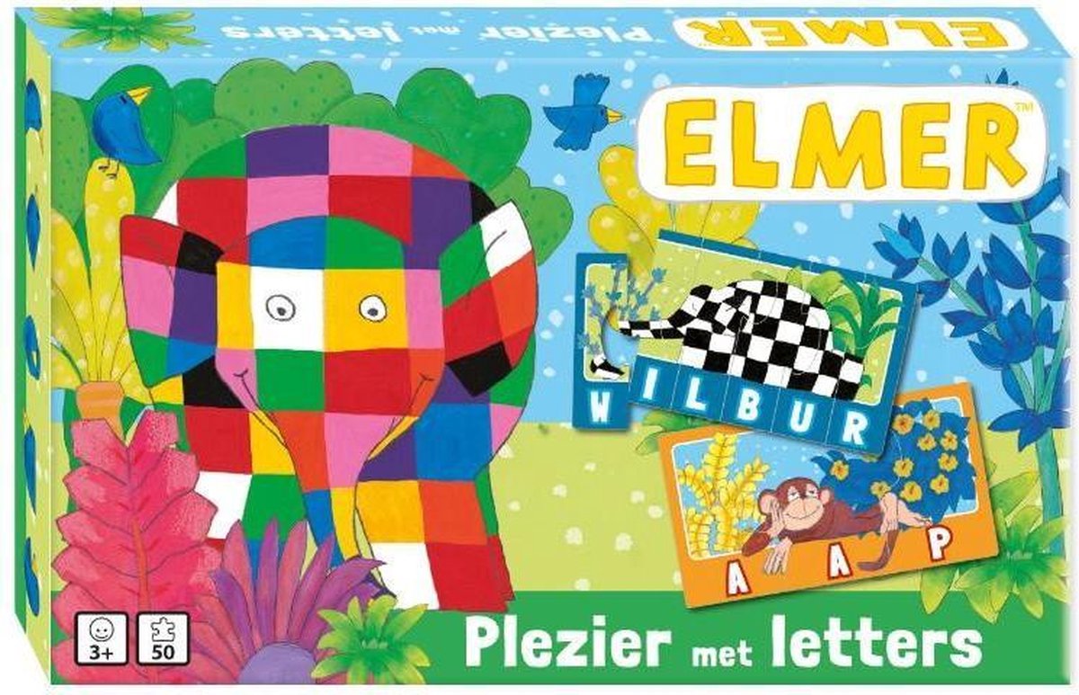 Elmer - Plezier met letters | Games | bol