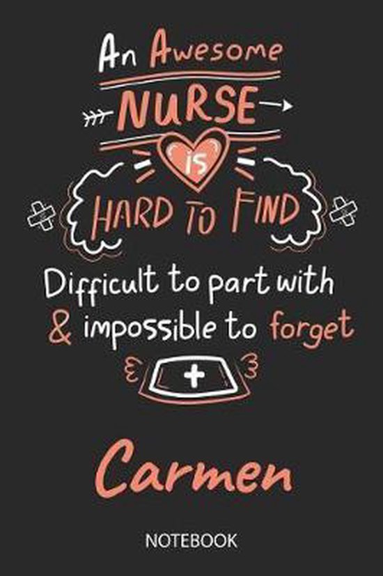 Carmen - Notebook, Nurse Quotes Publishing | 9781070967592 | Boeken | bol