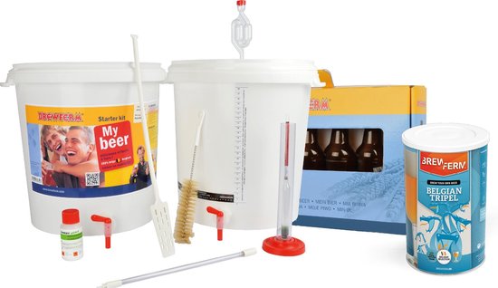 Brewferm® Startpakket Bier Brouwen All-In - Belgian Tripel - all-in bierbrouwpakket... | bol.com