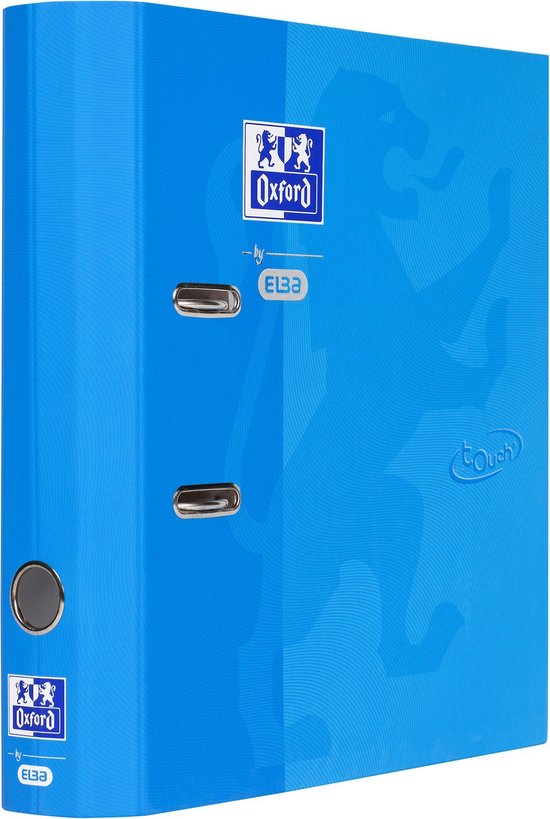 OXFORD Touch ordner - A4 80 mm karton - blauw | bol.com