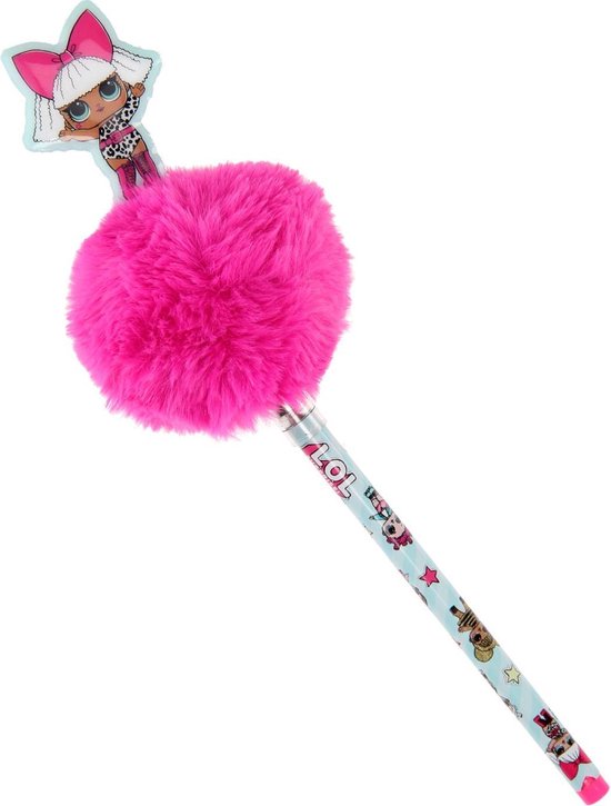 Lol Surprise Pen Pom Pom 18 Cm Roze/lichtblauw | bol.com