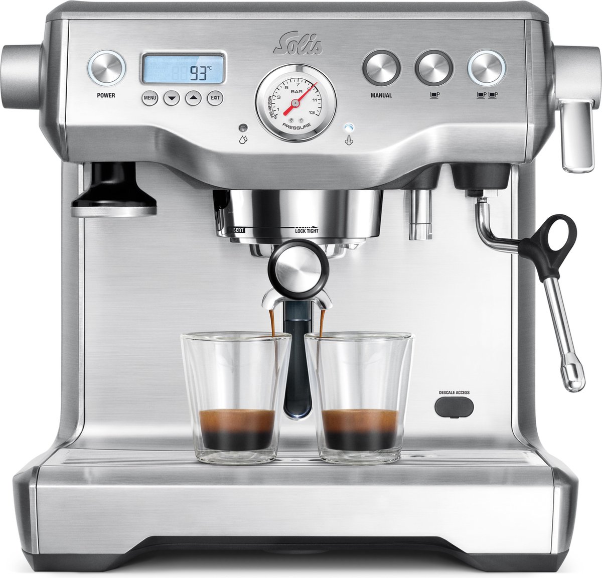 Machine à piston Solis Barista Triple Heat 1011 + Caffissima Digital ...