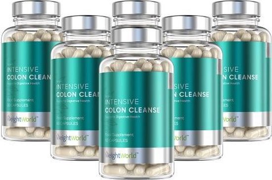 Intensive Colon Cleanse - Darm Zuivering - Detox Supplement - Zes ...