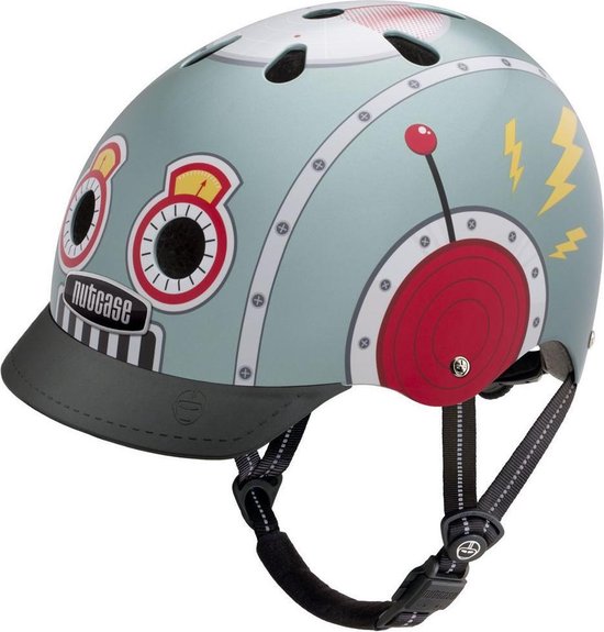 Nutcase Helm Little Nutty Tin Robot Hoofdomtrek (48-52 cm) | bol.com