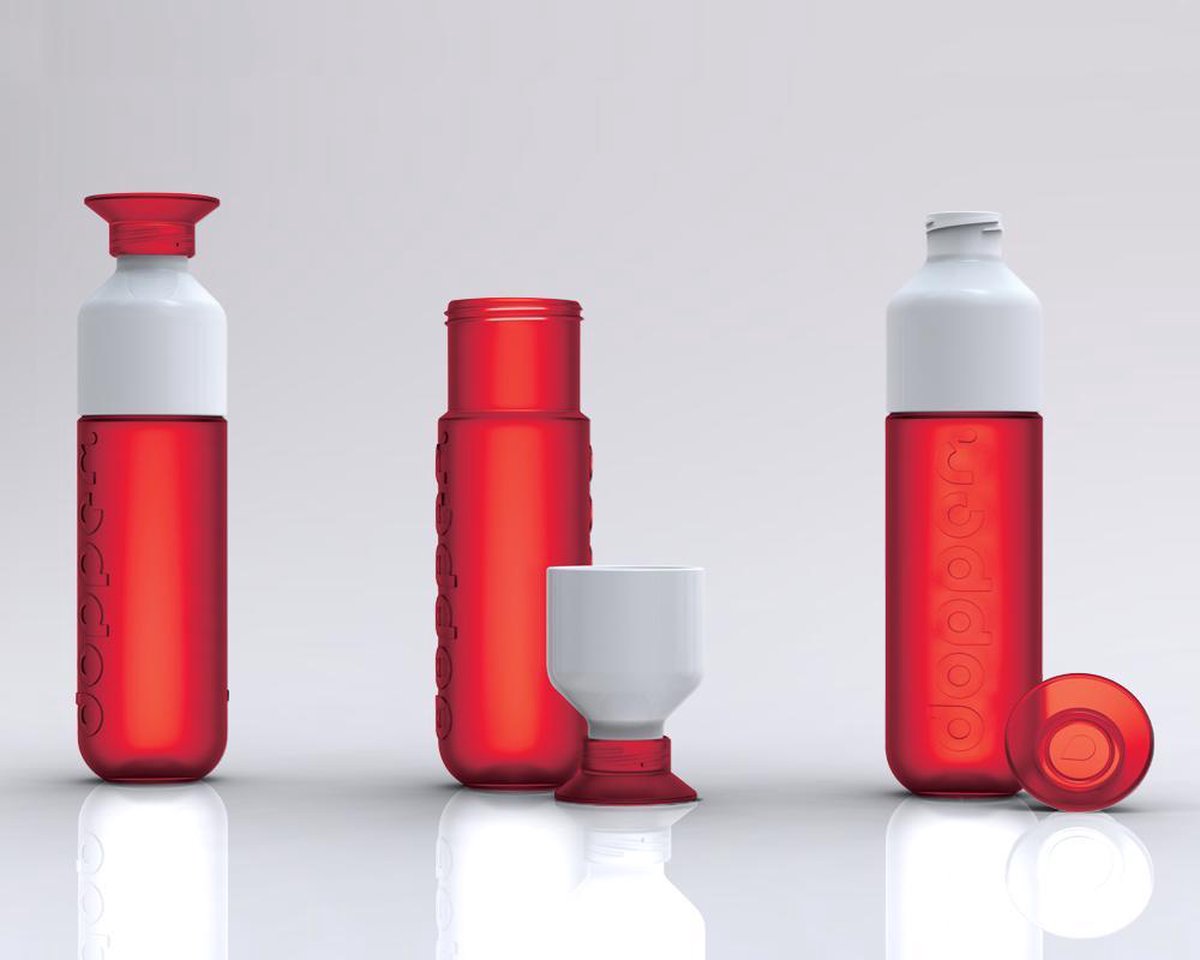 Dopper Drinkfles - 450 ml - Rood | bol.com