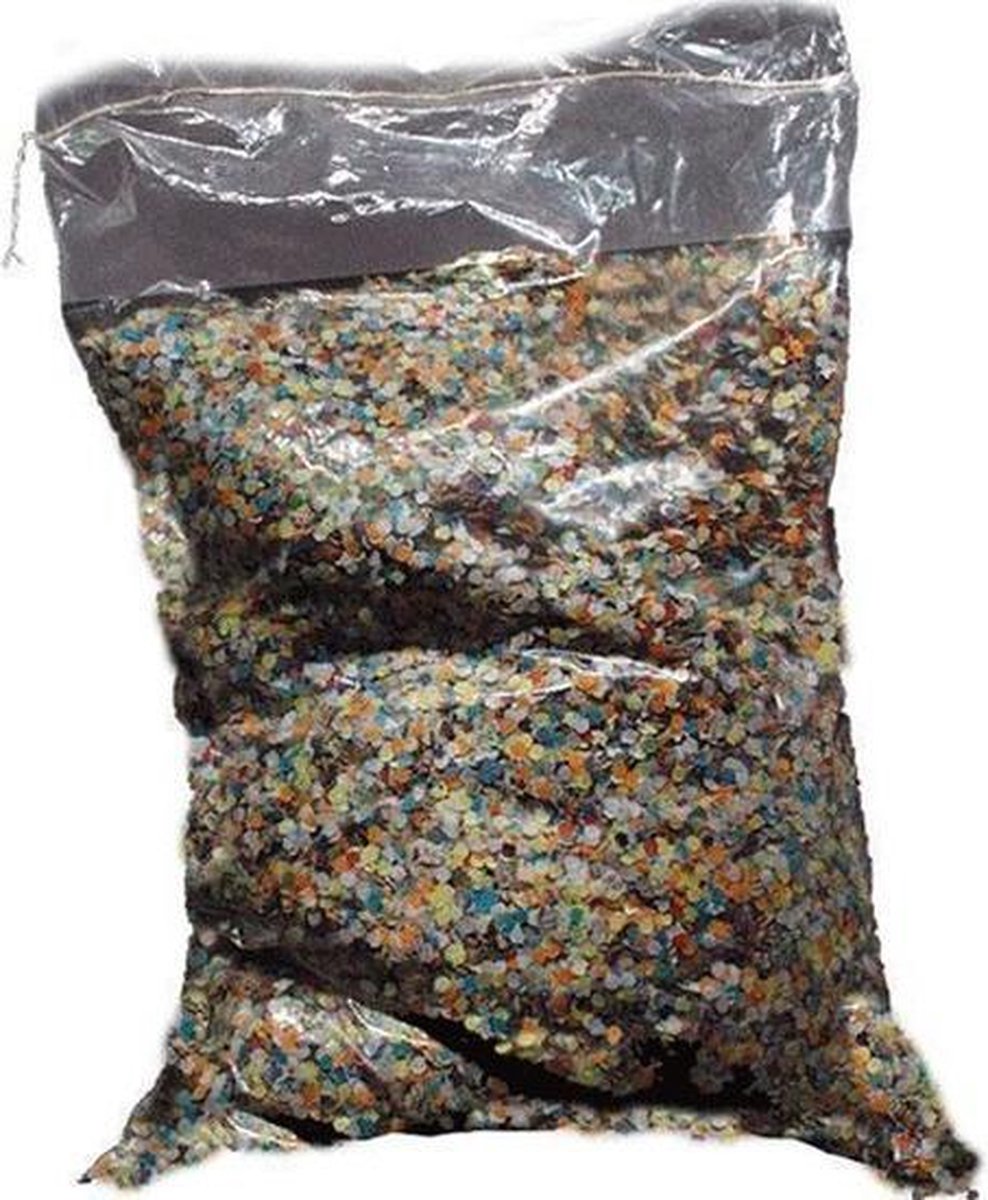 Mega zak confetti multikleuren ca. 15 kg | bol.com
