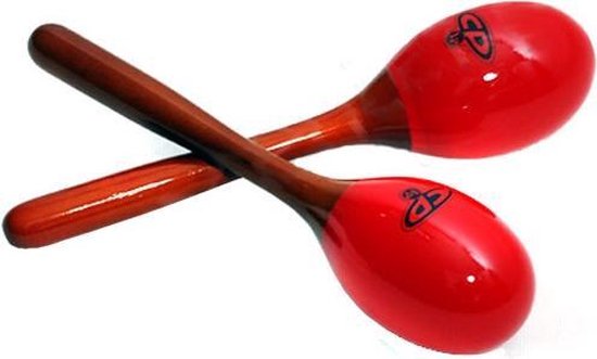 Latin Percussion LP CP281 Wood Maracas Large Red maracas | bol.com
