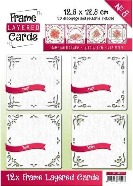 Frame Layered Cards 8 - 4K | bol