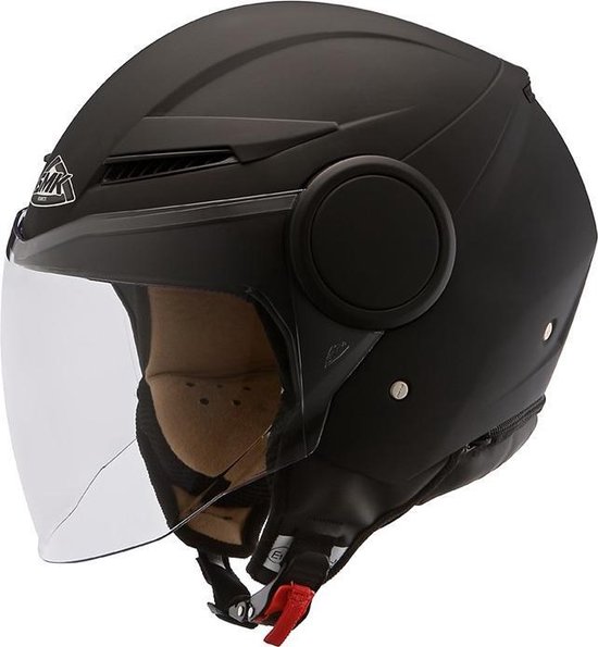 Helm Scooter/Moter -SMK Streem- Mat -Zwart-Maat XL - ECE 22-05 ...