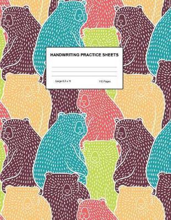 Handwriting Practice Sheets, Elianna Bryan | 9781098633295 | Boeken ...