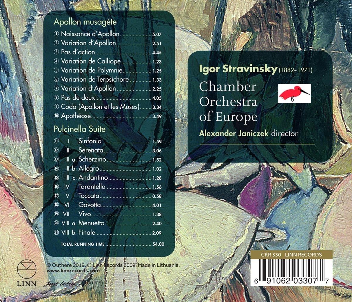 Stravinsky: Apollon Musagete & Pulcinella Suite, I. Stravinsky | CD ...