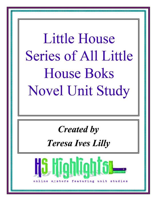 Little House Series for All 9 Little House Books (ebook), Teresa Lilly ...