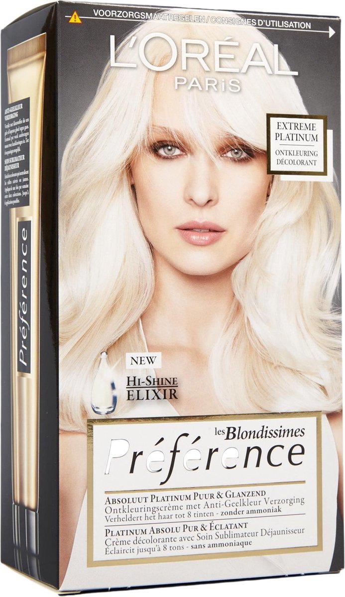 L'Oréal Paris Préférence Blondissimes Extreme Platinum haarkleuring ...
