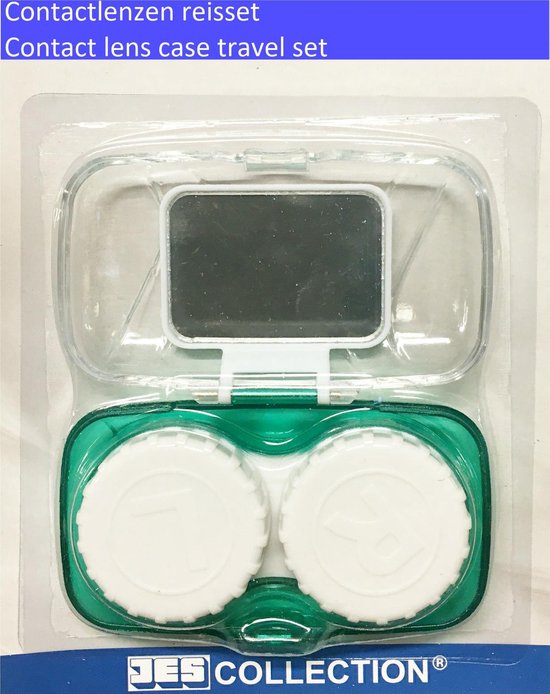 Contactlenzen reisset - Contactlens Houder - Reis - Set - Met spiegel ...