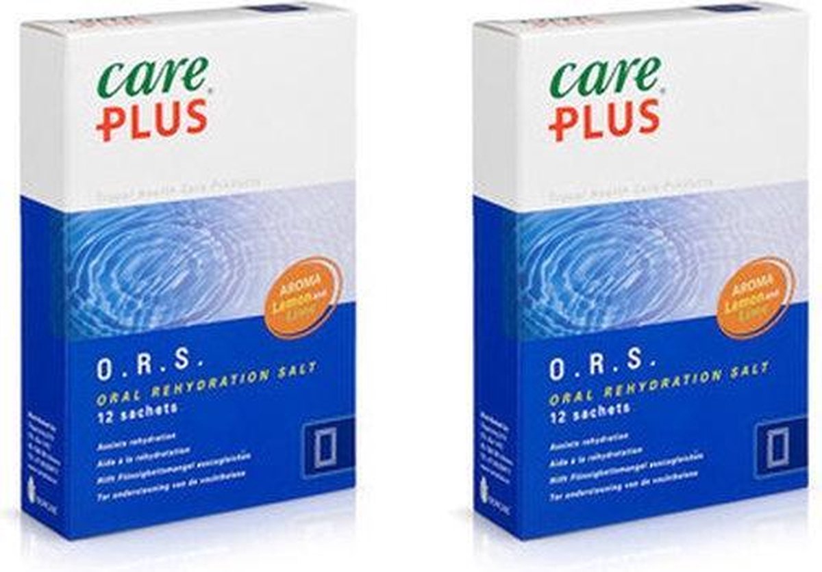 2X Care Plus O.R.S. zakjes (Oral Rehydration Salts) | bol.com