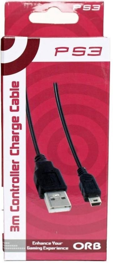 Orb Oplaadkabel PS3 - 3 Meter | bol.com