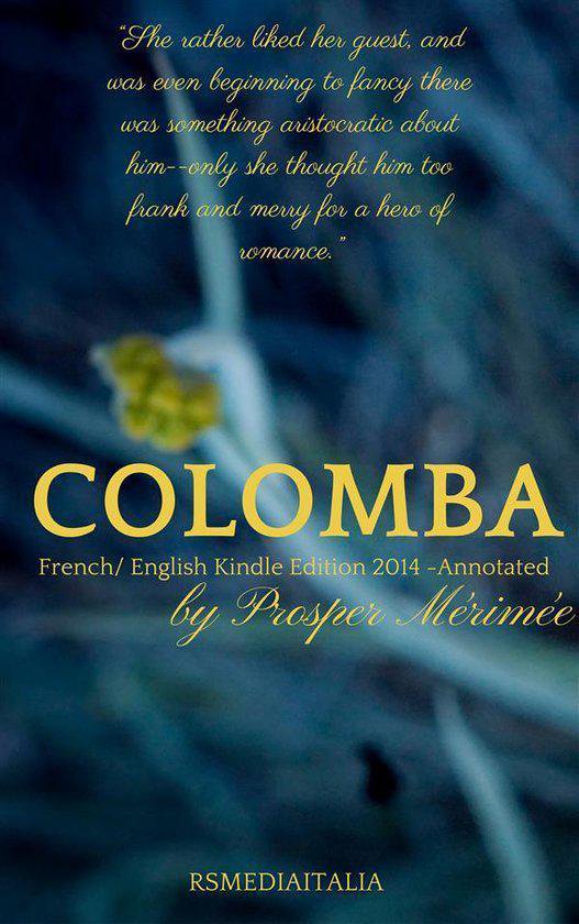 Colomba (French/English Edition) (ebook), Prosper Mérimée ...