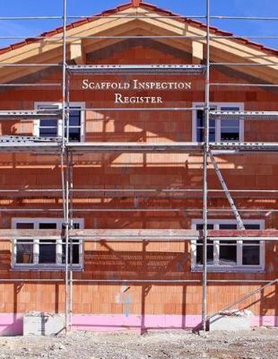 Scaffold Inspection Register, Jason Soft- | 9781073859610 | Boeken ...