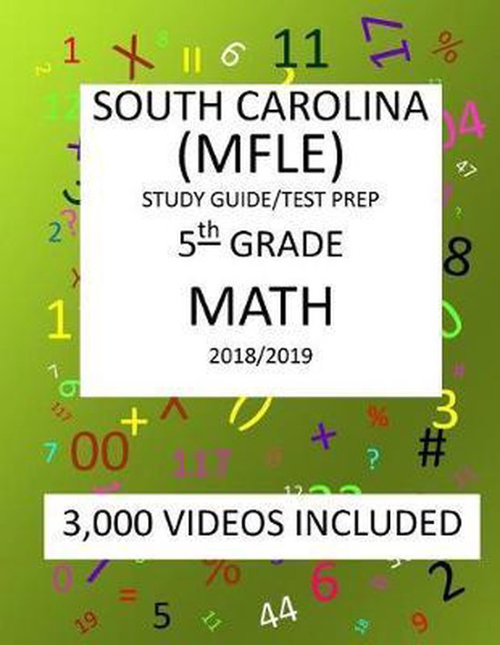 5th Grade SOUTH CAROLINA PASS TEST, 2019 MATH, Test Prep, Mark Shannon ...