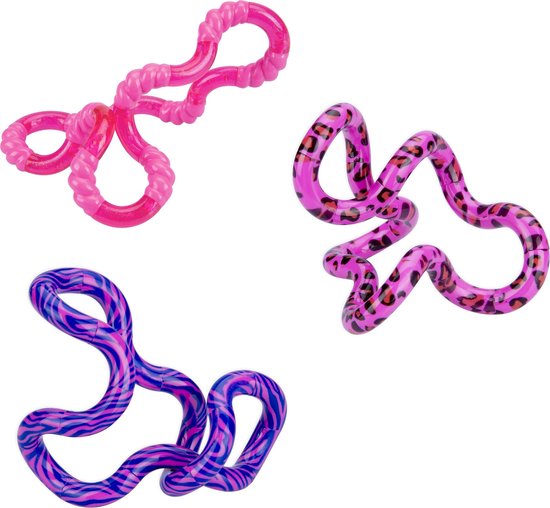 Tangle Junior Fidget 3-Pack Mix - variant 2 - The Original Fidget | bol