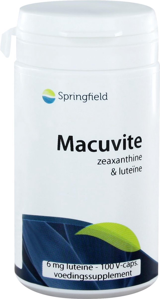 Springfield Macuvite 100 vegicaps | bol.com