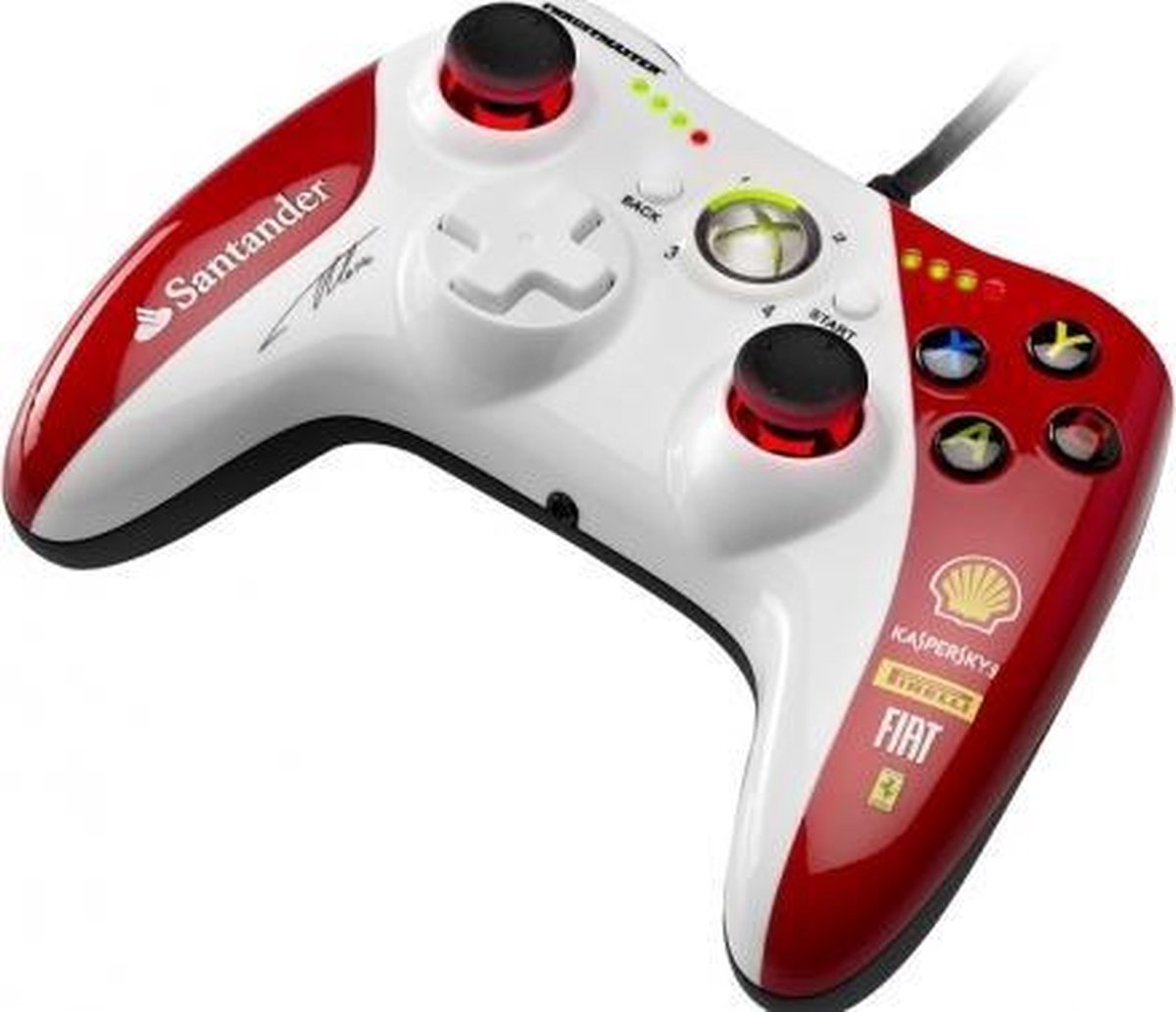 Thrustmaster: GPX Lightback Controller Ferrari F1 Edition XBOX 360 + PC ...