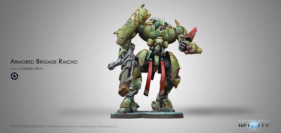 Infinity : Combined Army - Raicho Armoured-Brigade | bol.com