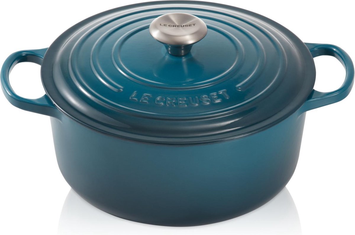 bol.com | Le Creuset Signature Braadpan - Ø 28cm - Deep Teal