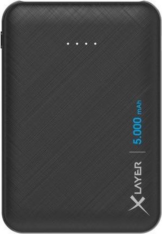 Xlayer Powerbank Micro - 5000mAh powerbank LiPo - 2 x USB - 1 x USB-C ...