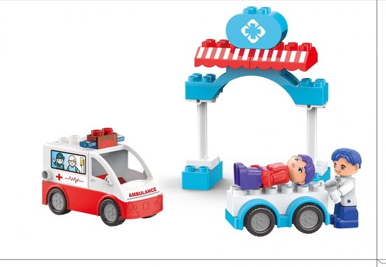 Luna blocks - ambulance | bol.com