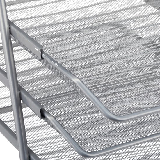 bol.com | relaxdays brievenbak metaal - sorteerrek met 3 vakken ...