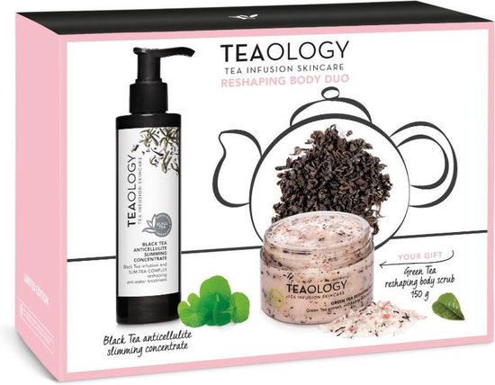 Teaology Tea Infusion Skincare - Reshaping Body Duo - 2 st | bol
