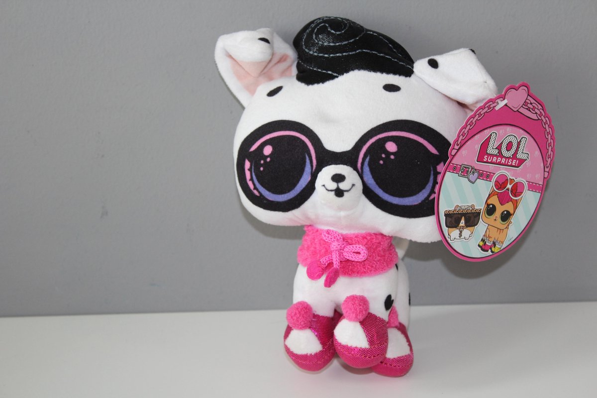 LOL Suprise - Knuffel hond Pluche- Wit | bol.com
