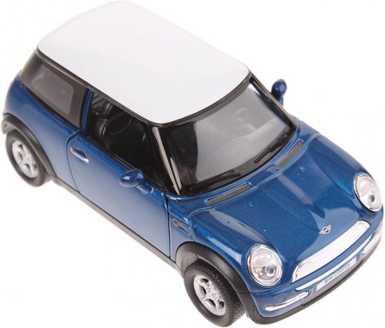 Welly Schaalmodel Mini Cooper Blauw | bol