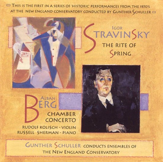 Stravinsky: The Rite of Spring; Berg: Chamber Concerto | CD (album ...