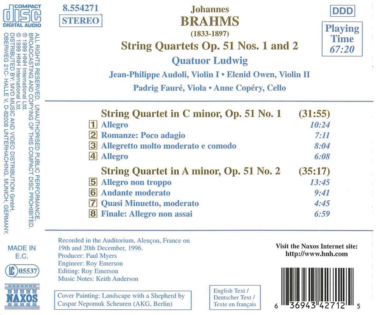 Quatuor Ludwig - String Quartets (CD), Quatuor Ludwig | Muziek | bol.com