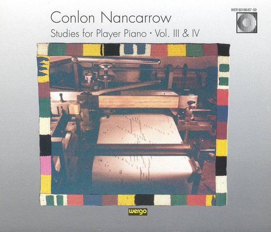 Conlon Nancarrow: Studies for Player Piano, Vols. 3 & 4 | CD (album ...