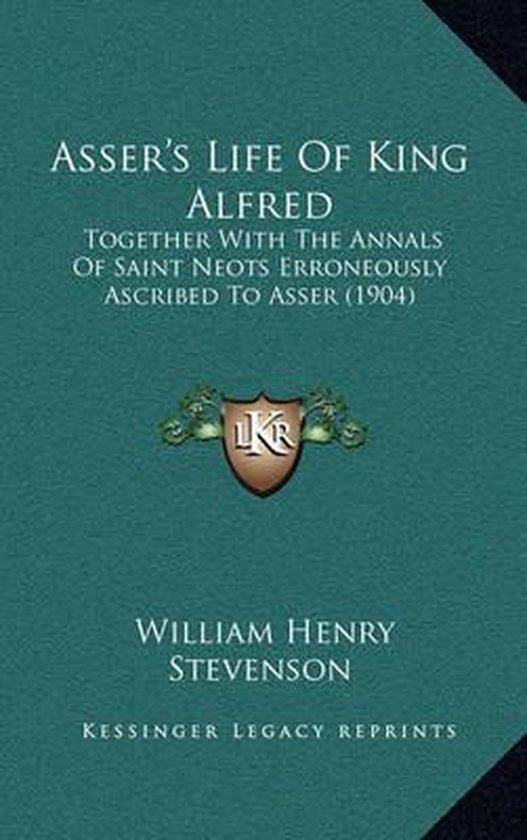Asser's Life of King Alfred | 9781164808978 | Boeken | bol