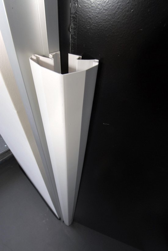 Finger Alert Professional deurstrip 180° wit 180cm - vingerbeveiliging ...