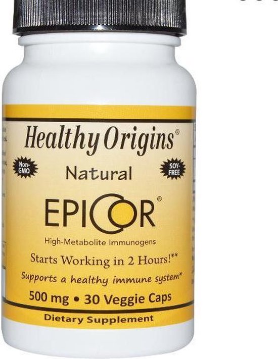 EpiCor, 500 mg (30 Capsules) - Healthy Origins | bol