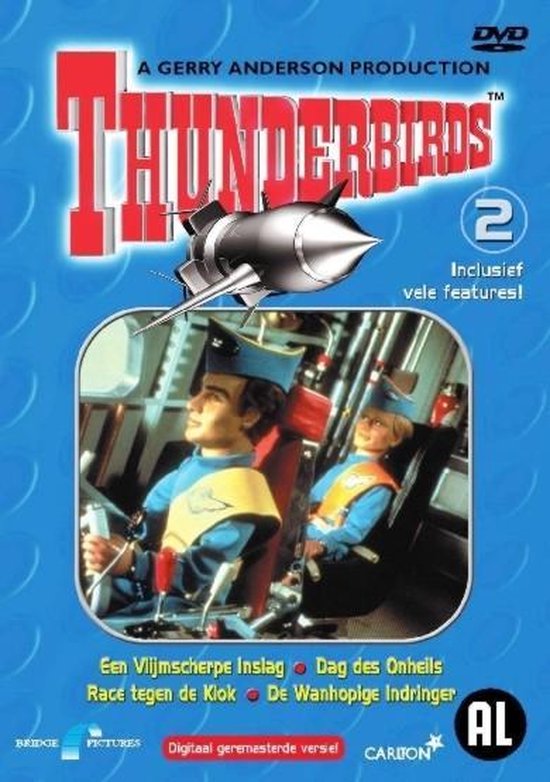 Thunderbirds Filmpjes, DVD's, afleveringen en informatie