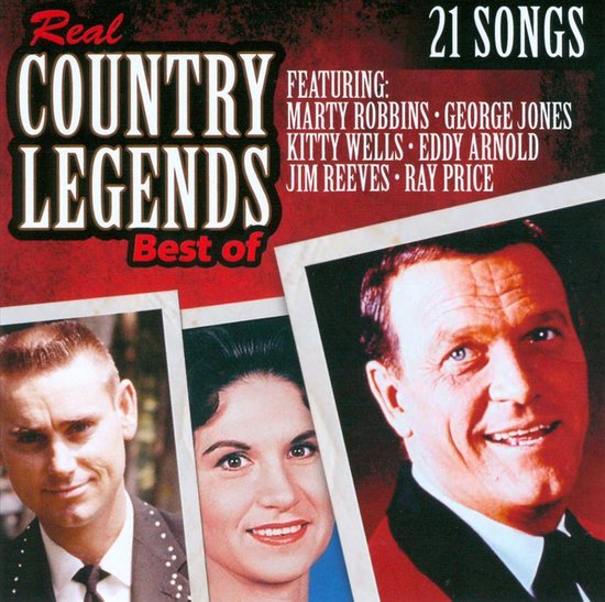 Real Country Legends: Best Of, various artists | Muziek | bol