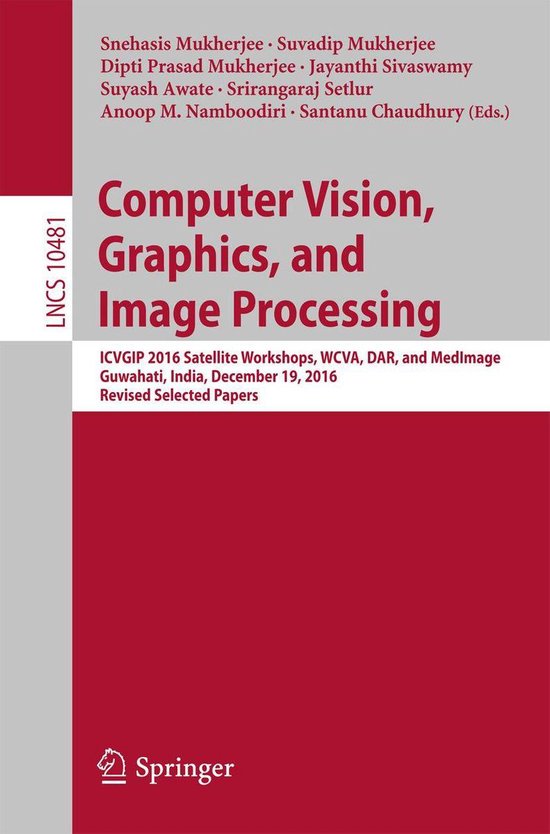 Computer Vision, Graphics, and Image Processing (ebook) | 9783319681245 ...
