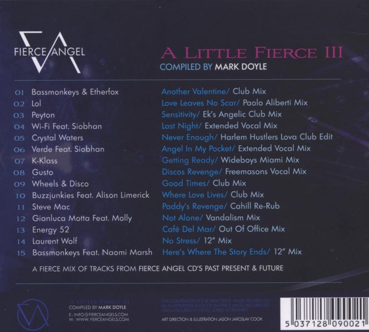Fierce Angel Presents A Little Fierce Vol. 3, various artists | CD ...