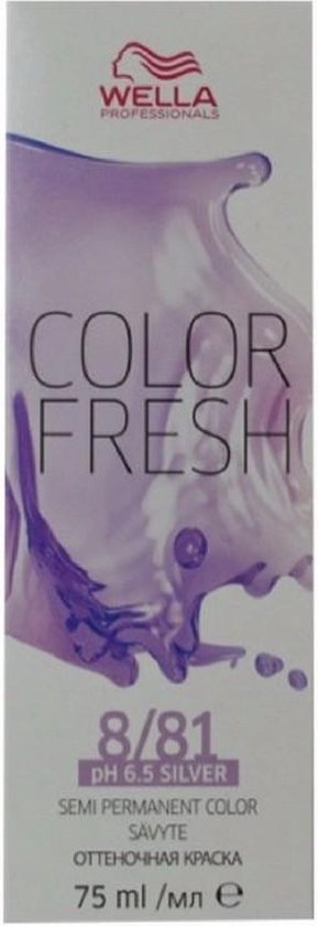 Wella Color Fresh Silver Light Pearl Ash Blonde 8 81 Review ...