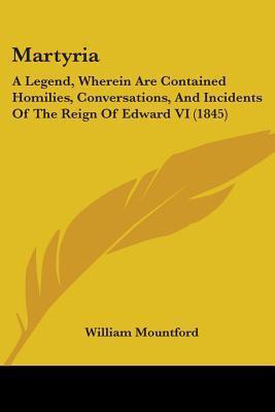 Martyria, William Mountford | 9781104356651 | Boeken | bol