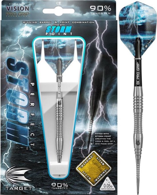 Target Lightning Storm 1 90% 26 gram Steeltip Dartpijlen | bol.com