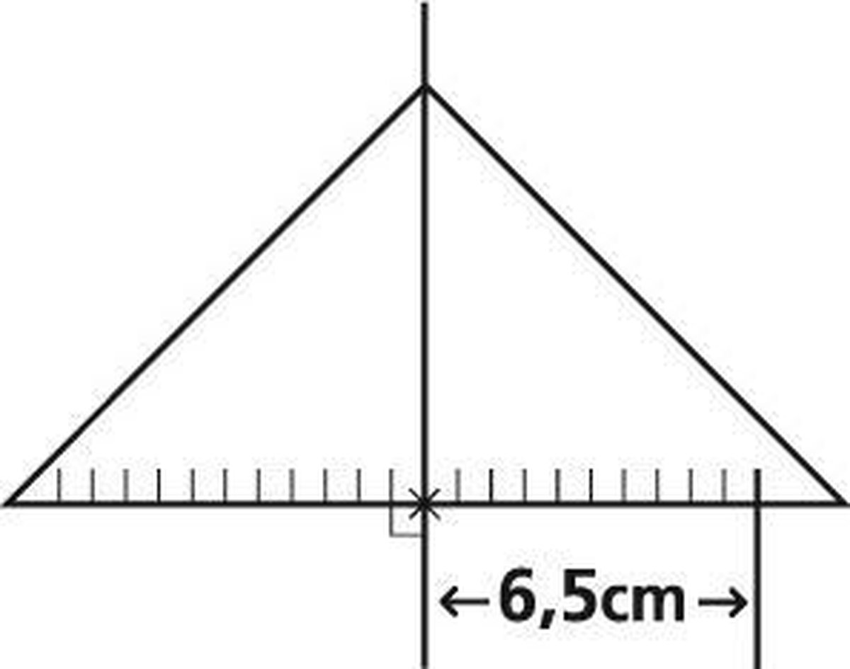 Technic Geo geodriehoek 16 cm | bol