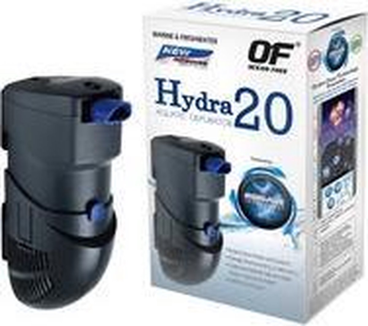 Hydra 20 Ocean Free binnenfilter - voor aquarium van 50-100 liter | bol